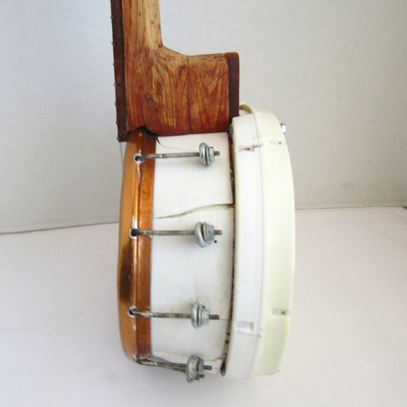 Handmade | Other | Unique Handmade Small Bucket Banjo Busking Folk Hobo ...